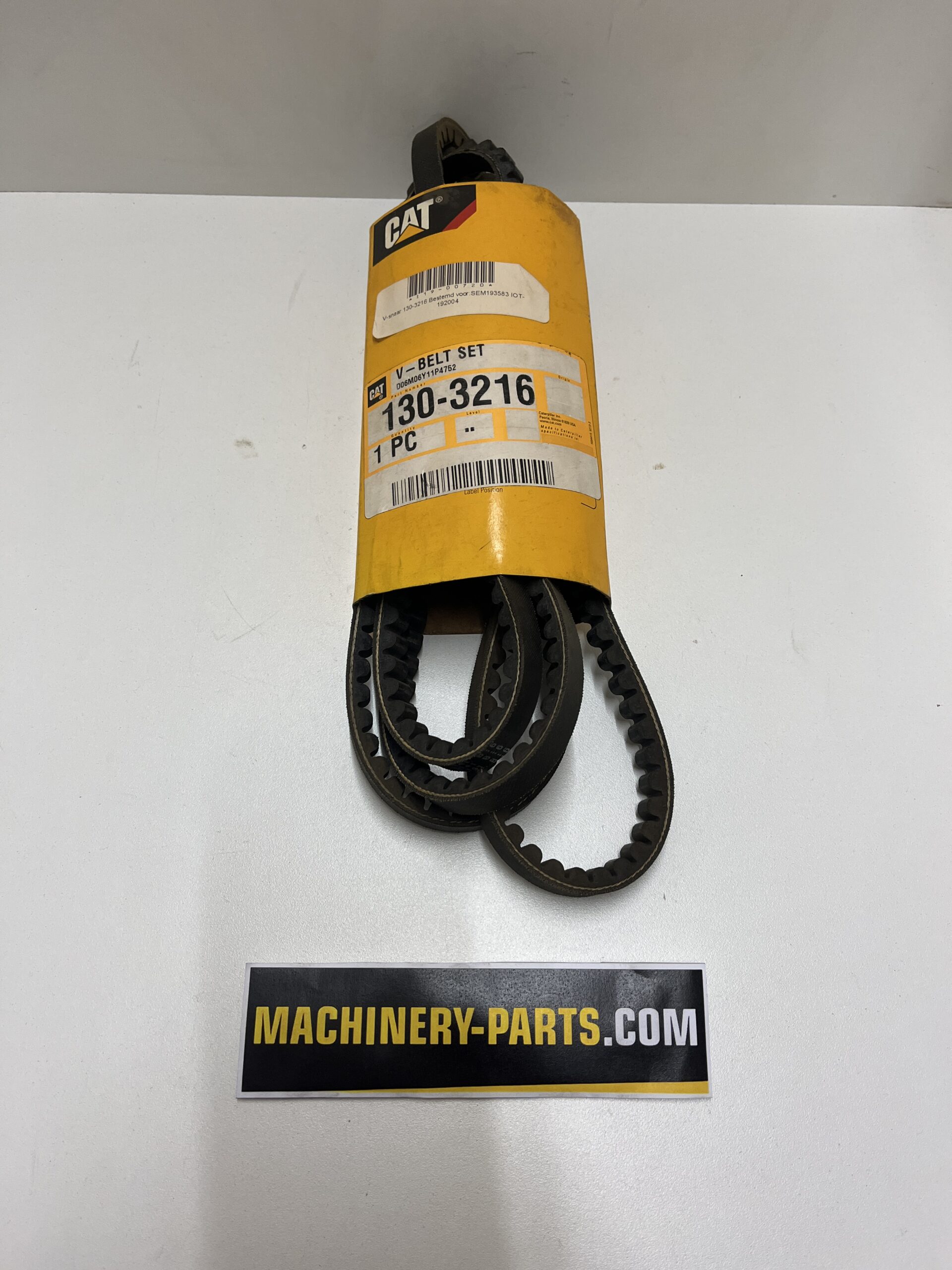 CAT ALTERNATOR V BELT SET 130-3216 / 1303216 – Machinery-parts.com