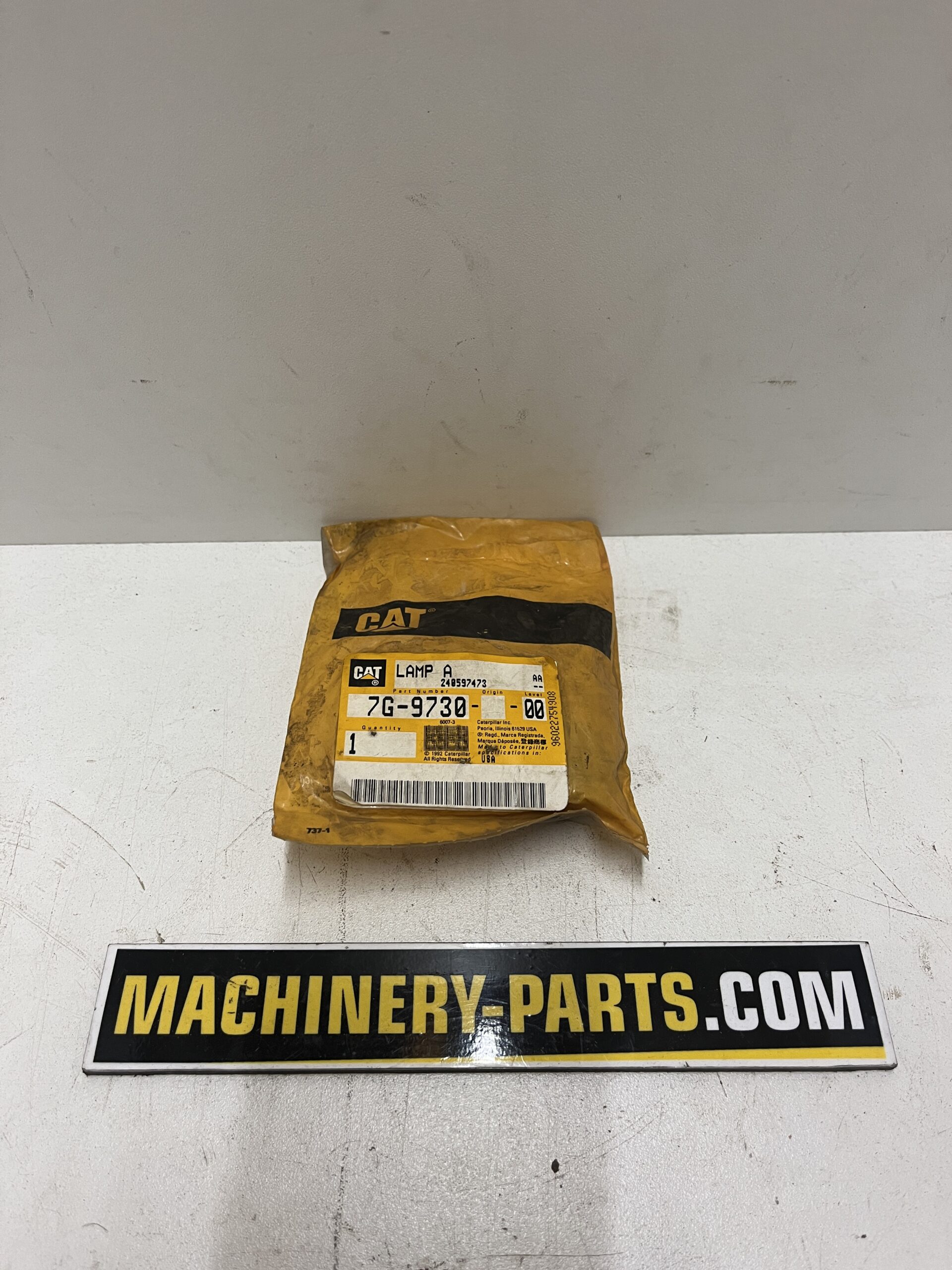 CAT LAMP ASSEMBLY 7G-9730 / 7G9730 / 316-6409 / 3166409 – Machinery ...