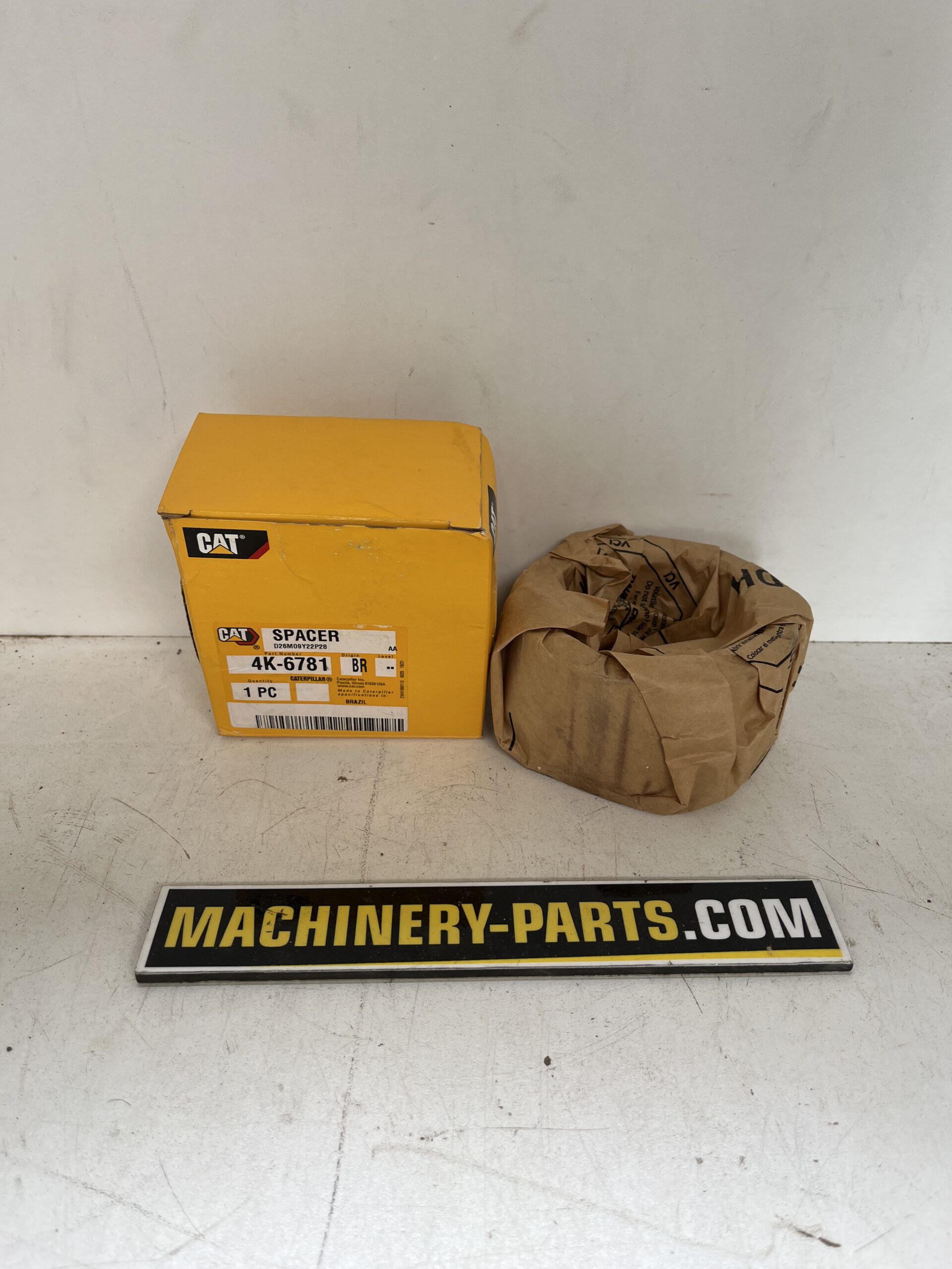 CAT ARTICULATED HITCH SLEEVE SPACER 4K-6781 / 4K6781 – Machinery-parts.com