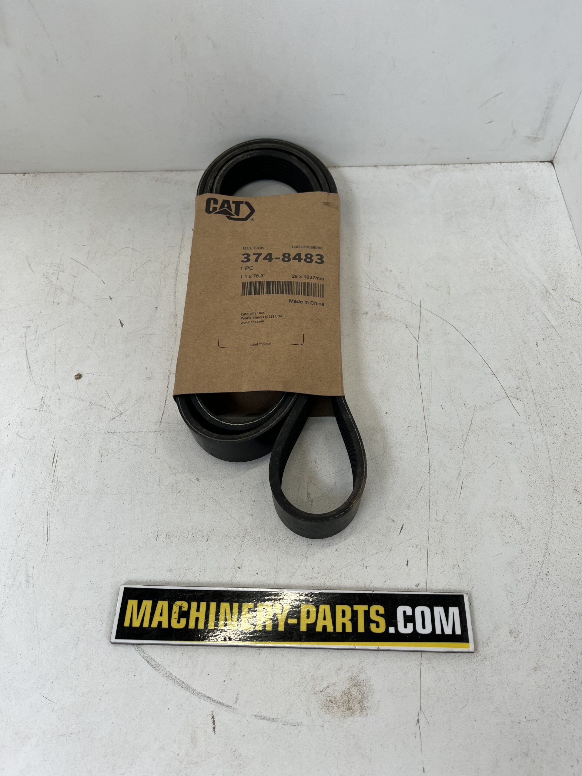 CAT 1937MM LONG RIBBED BELT 374-8483 / 3748483 – Machinery-parts.com