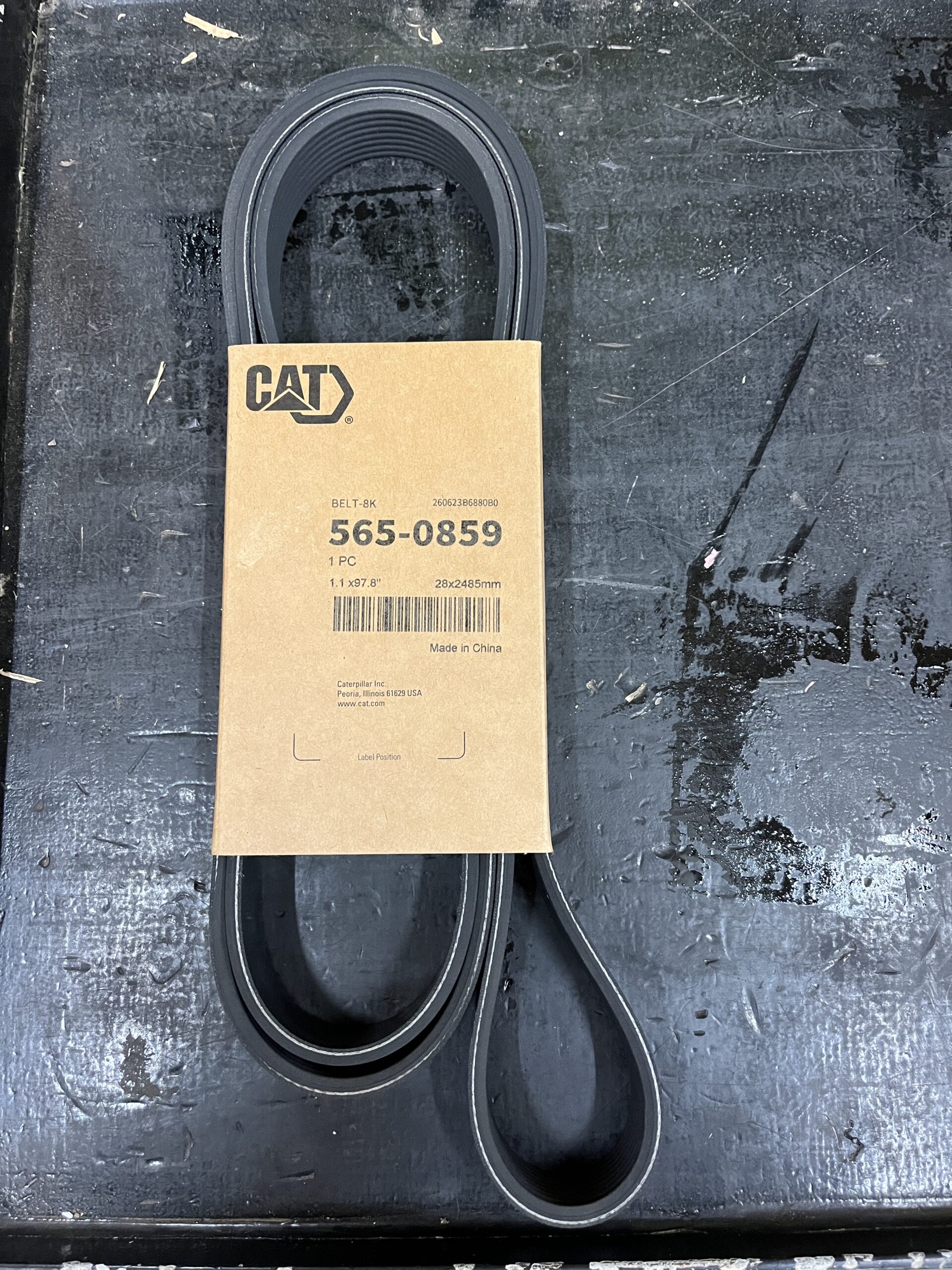 CAT SERPENTINE BELT 565-0859 / 5650859 – Machinery-parts.com
